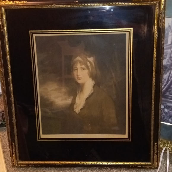 Art | Lady Helen Hall Engraving Signed Stamped Beautiful Framed | Poshmark